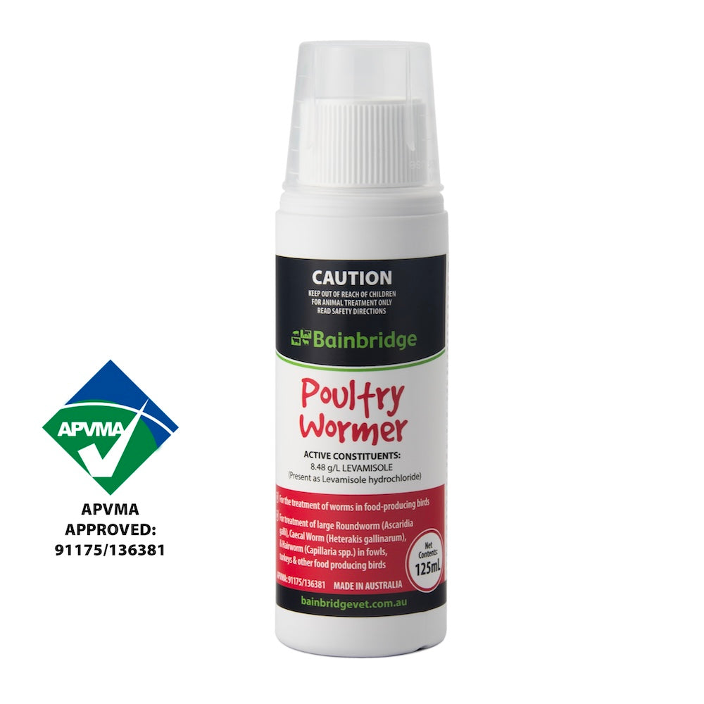 Bainbridge Poultry Wormer - Best Chicken Dewormer for a Healthy Flock ...